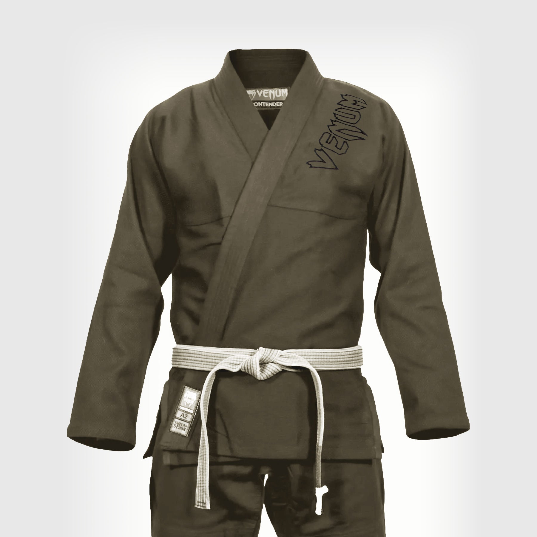 VENUM CONTENDER 2.0 BRAZILIAANS JIU JITSU GI - KHAKI - Venum Nederland